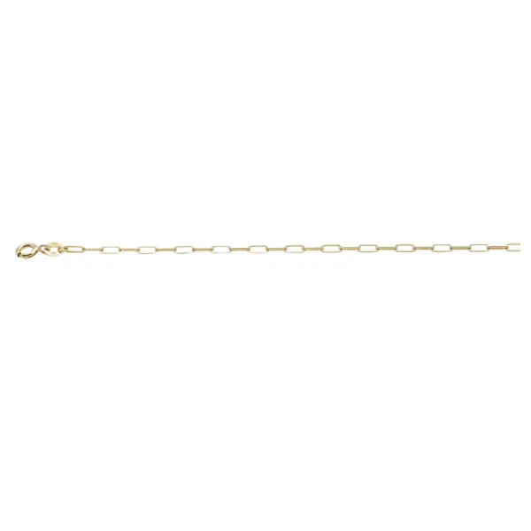 LARISA BEAUMONT 14k Yellow Paperclip Chain Necklace