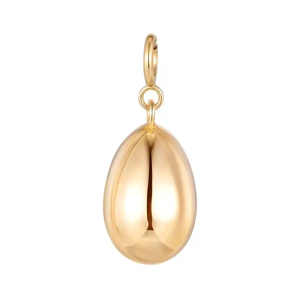 LARISA BEAUMONT 14k Solid Egg Pendant