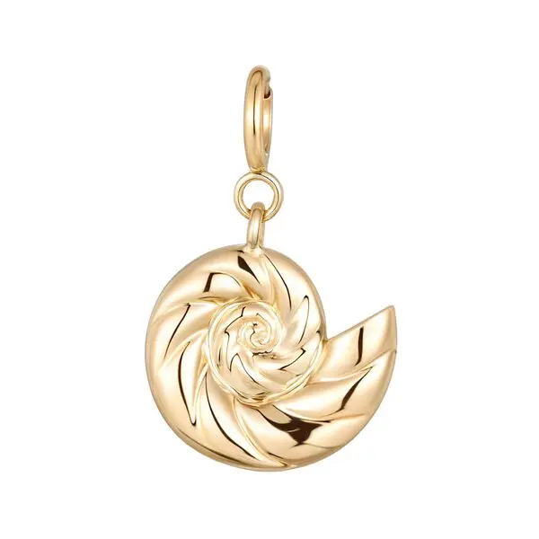 LARISA BEAUMONT 14k Solid Spiral Pendant