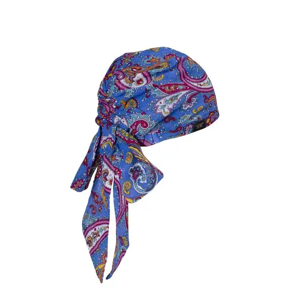 SIBI HATS Neli Paisley Print Cotton Bandana