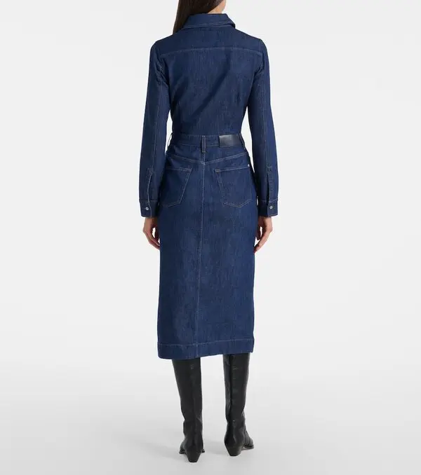 7 For All Mankind Denim Shirt Dress