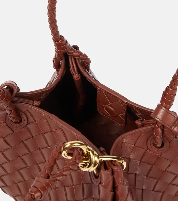 Bottega Veneta Parachute Small Intrecciato Leather Tote Bag