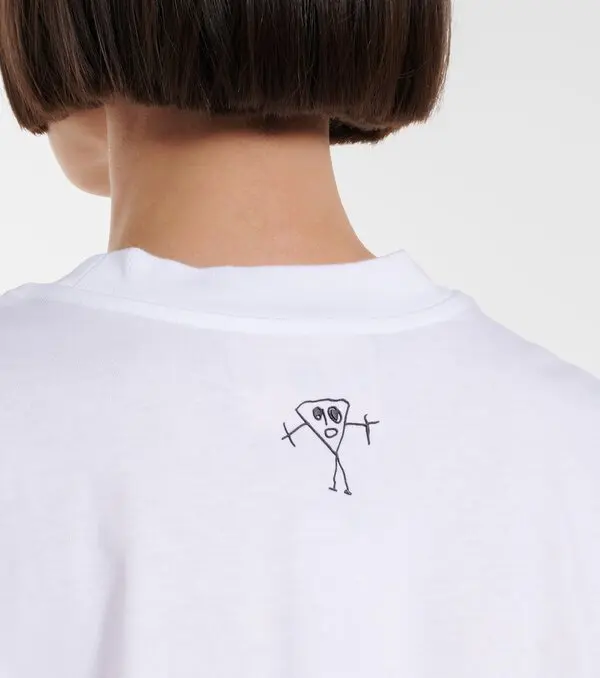Plan C Printed Cotton Jersey T-shirt