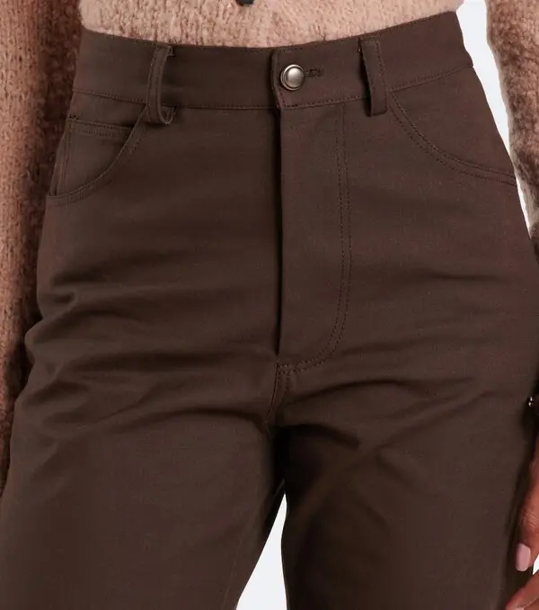 Altuzarra Mills Cotton Straight Pants