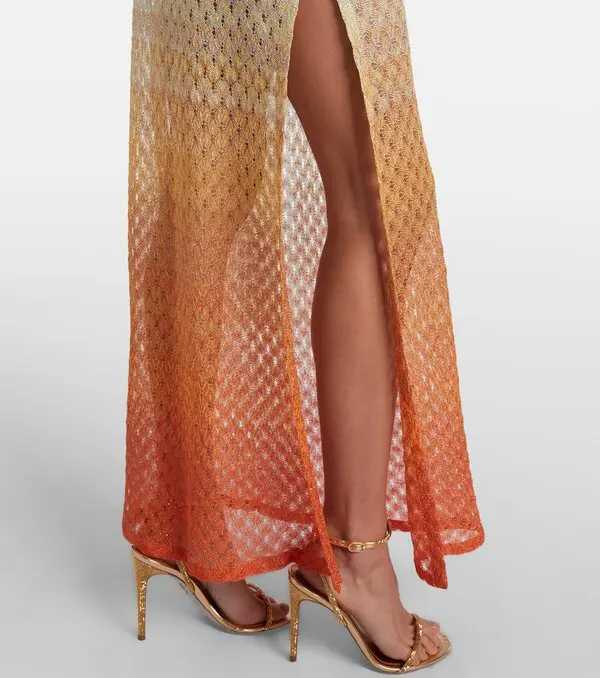 Missoni Wave Lamé Beach Cover-up