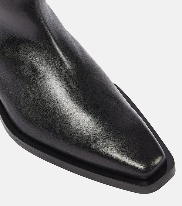 Proenza Schouler Bronco Leather Knee-high Boots
