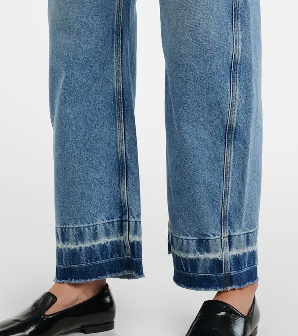 Stella McCartney Mid-rise Wide-leg Jeans