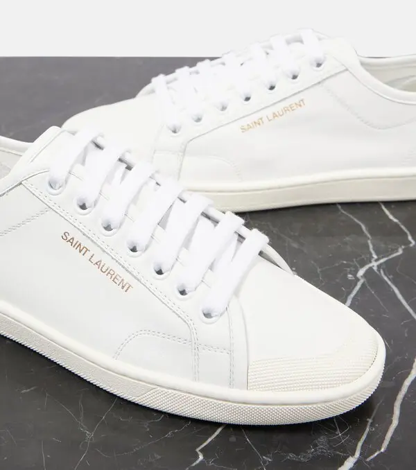 Saint Laurent Gym Leather Sneakers