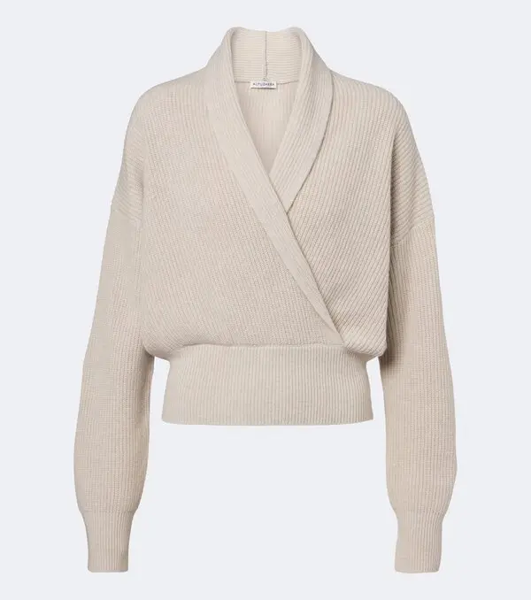 Altuzarra Richman Cropped Virgin Wool Sweater