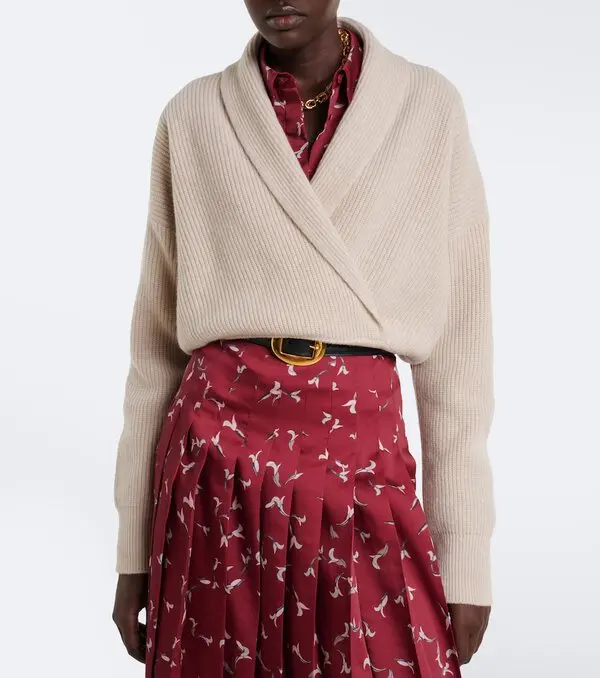 Altuzarra Richman Cropped Virgin Wool Sweater