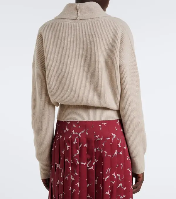 Altuzarra Richman Cropped Virgin Wool Sweater