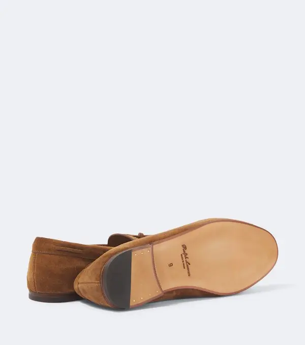 Ralph Lauren Purple Label Suede Boat Shoes
