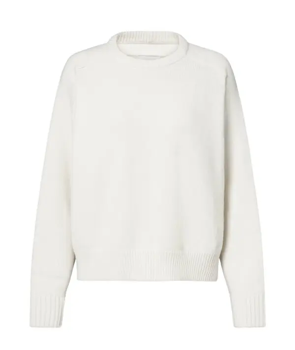 Loulou De Saison Breha Wool And Cashmere Sweater - White