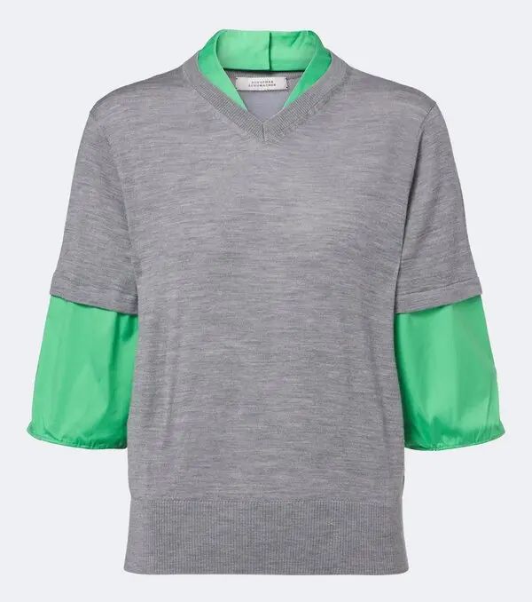 Dorothee Schumacher Layered Virgin Wool Top