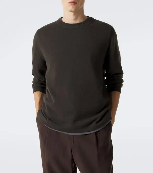 LISA YANG Mason Cashmere Sweater - Brown