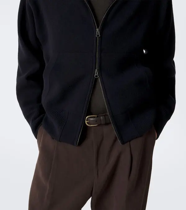 LISA YANG Jori Cashmere Zip-up Cardigan