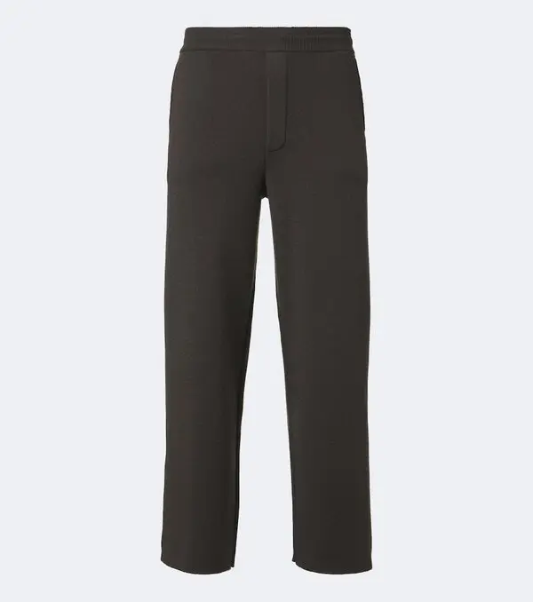 LISA YANG Parker Cashmere Straight Pants - Brown