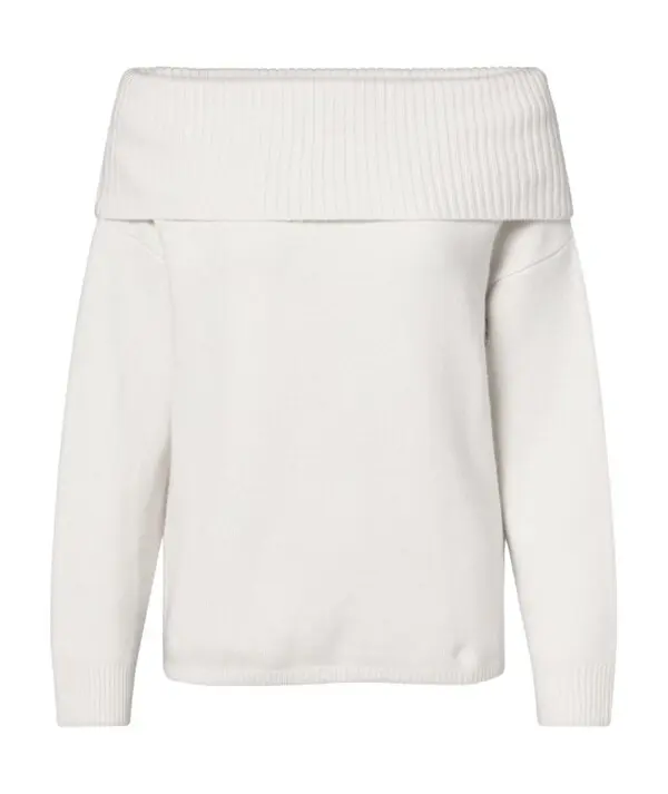 Loulou De Saison Sibyl Off-shoulder Sweater - White