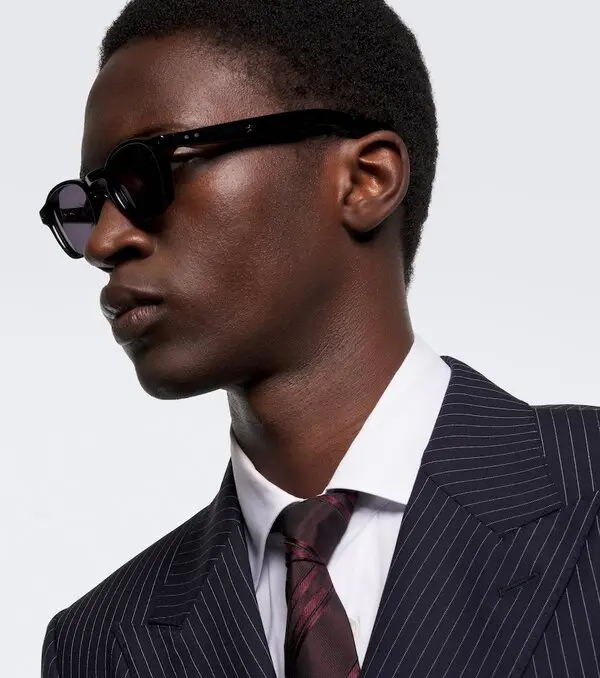 JACQUES MARIE MAGE Zephirin Round Frame Sunglasses
