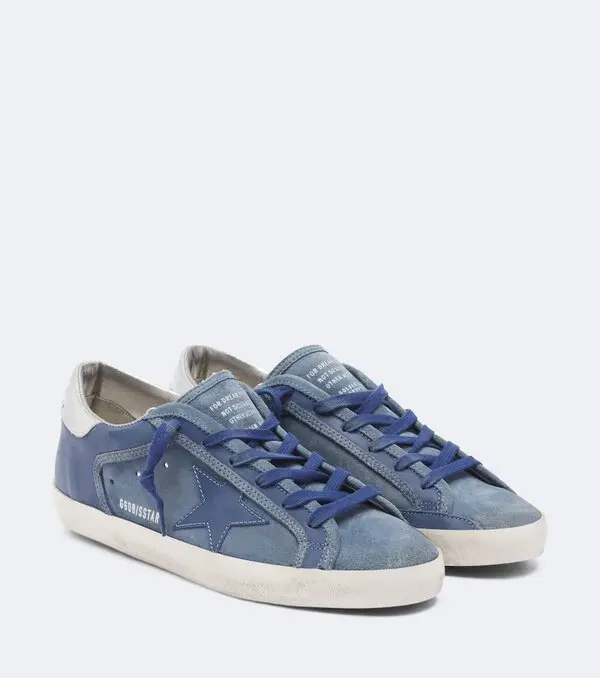GOLDEN GOOSE Super-star Sneakers - Blue