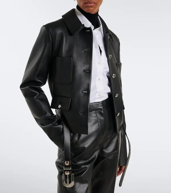 Altuzarra Simons Leather Jacket