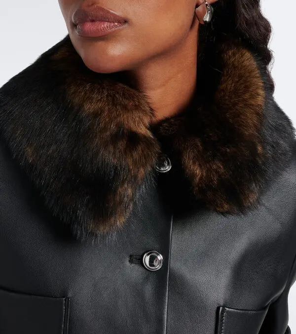Altuzarra Simons Leather Jacket