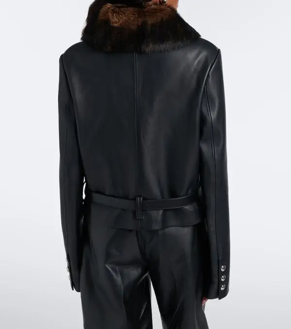 Altuzarra Simons Leather Jacket