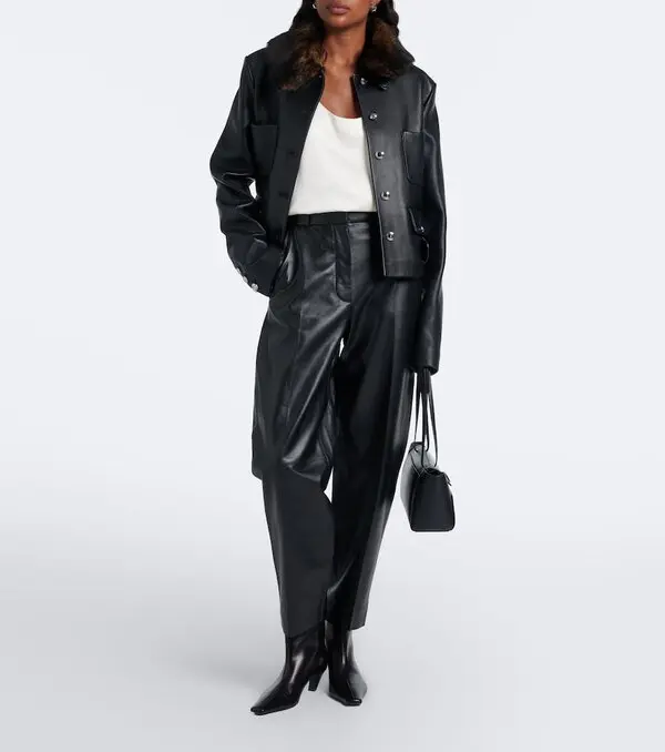 Altuzarra Simons Leather Jacket