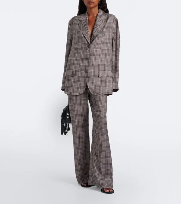 Acne Studios Checked Blazer