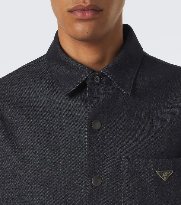 Prada Cotton Chambray Shirt