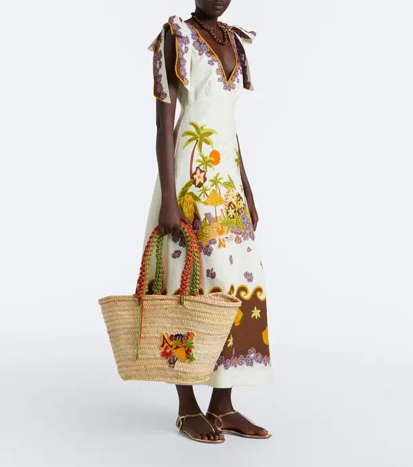 ALEMAIS Island Cove Maxi Basket Bag