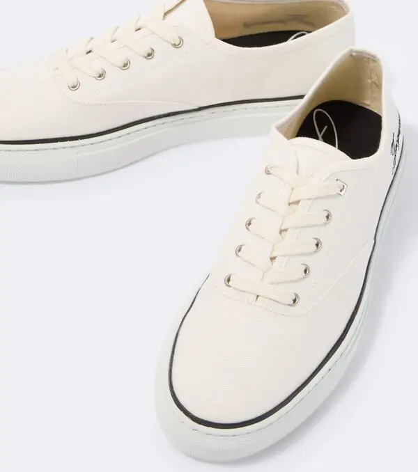 Jacquemus Embroidered Canvas Sneakers