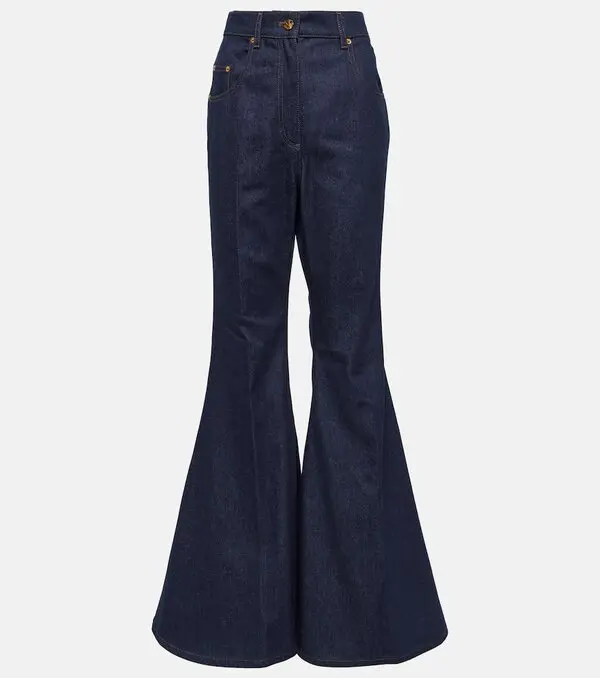 Nina Ricci High-rise Flared Jeans