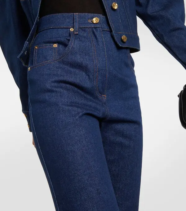 Nina Ricci High-rise Flared Jeans