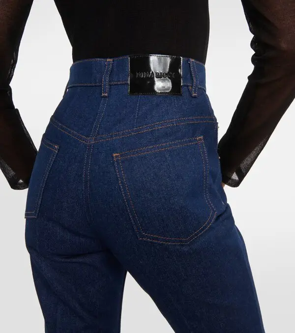 Nina Ricci High-rise Flared Jeans