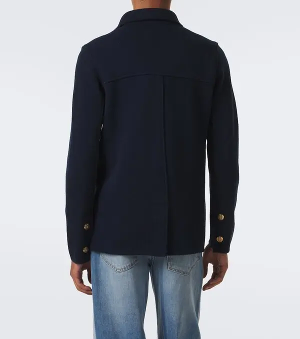 Dolce & Gabbana Dg Knitted Cotton Blazer