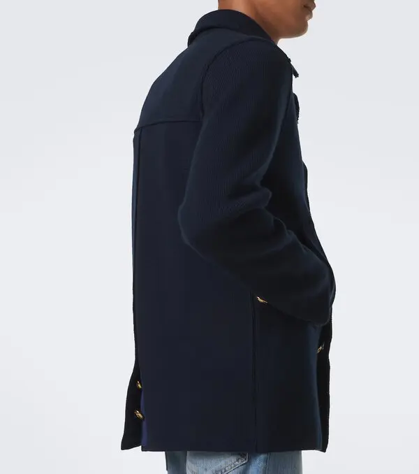 Dolce & Gabbana Dg Knitted Cotton Blazer