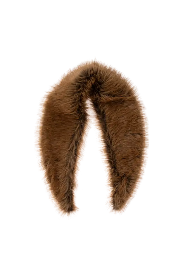 Munthe Voida" Faux Fur Scarf