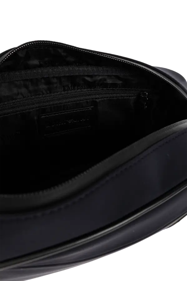 Emporio Armani Cosmetic Bag With Logo Appliqu