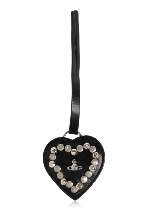 VIVIENNE WESTWOOD Bag Charm With Mirror - Black