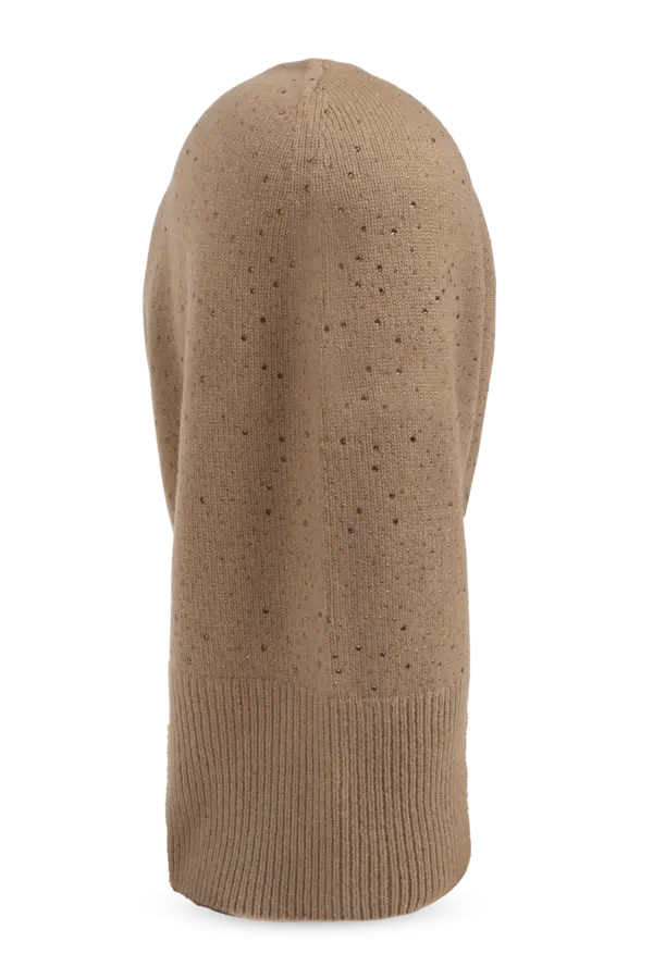 Max Mara Cashmere Hood With Perforated Detail