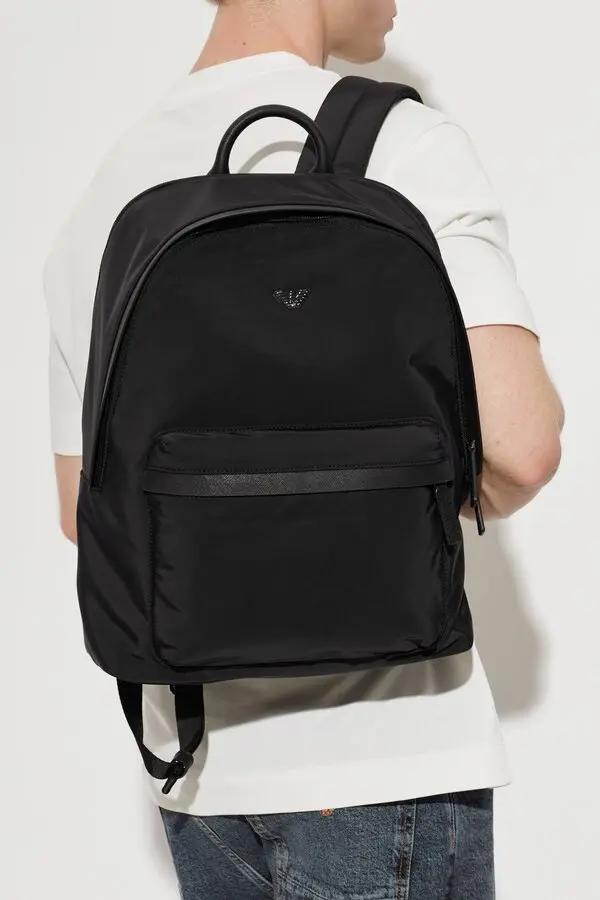Emporio Armani Logo Backpack