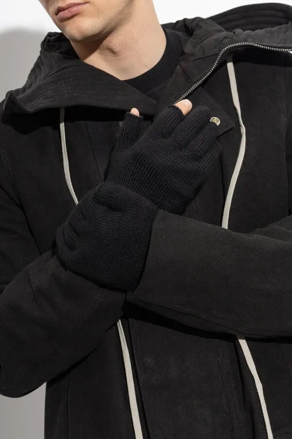 Rick Owens Cashmere Gloves