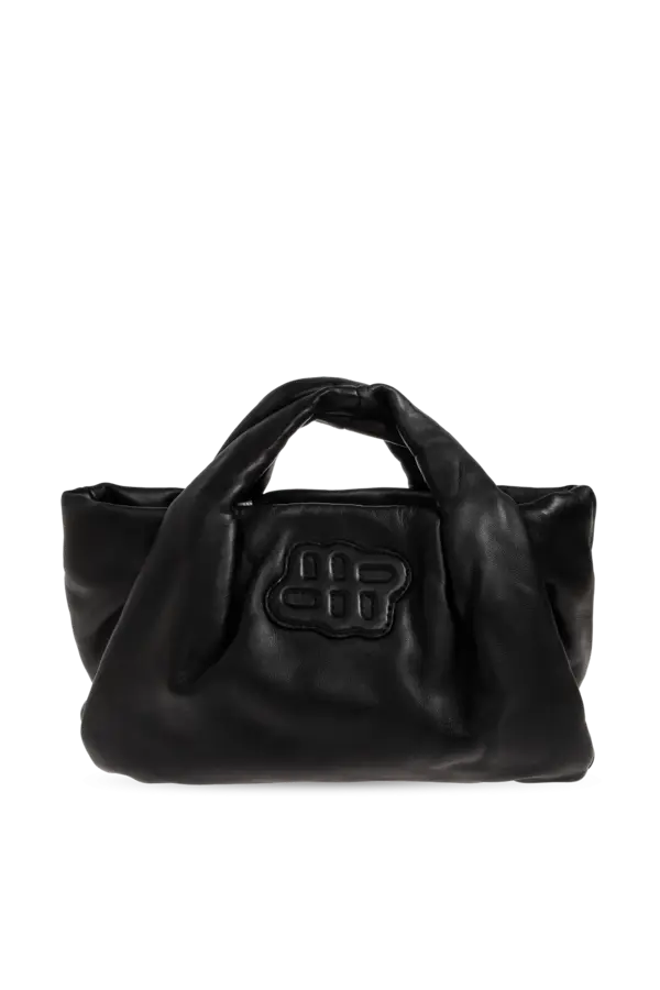 Munthe Lixia Bag In Lamb Leather - Black