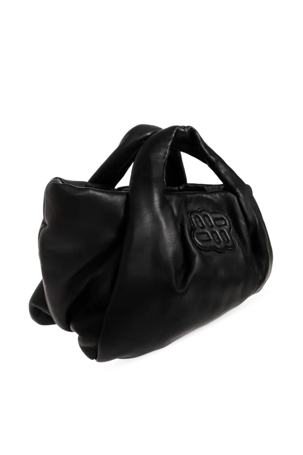 Munthe Lixia Bag In Lamb Leather - Black