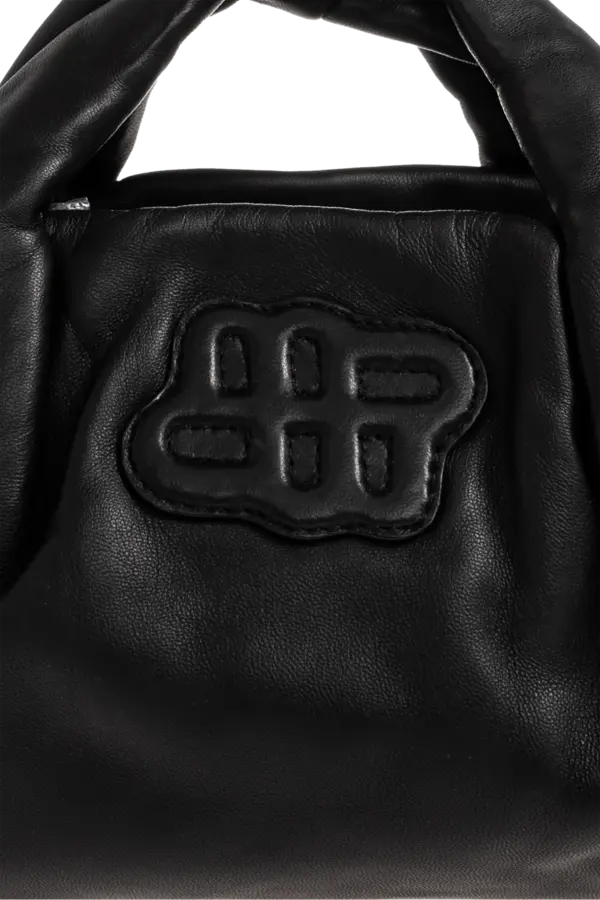 Munthe Lixia Bag In Lamb Leather - Black