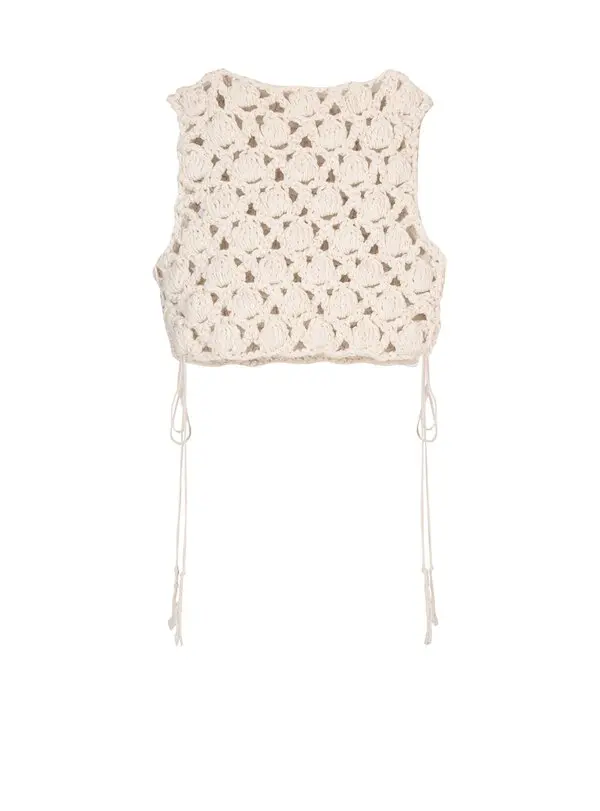 Balmain Crochet Top