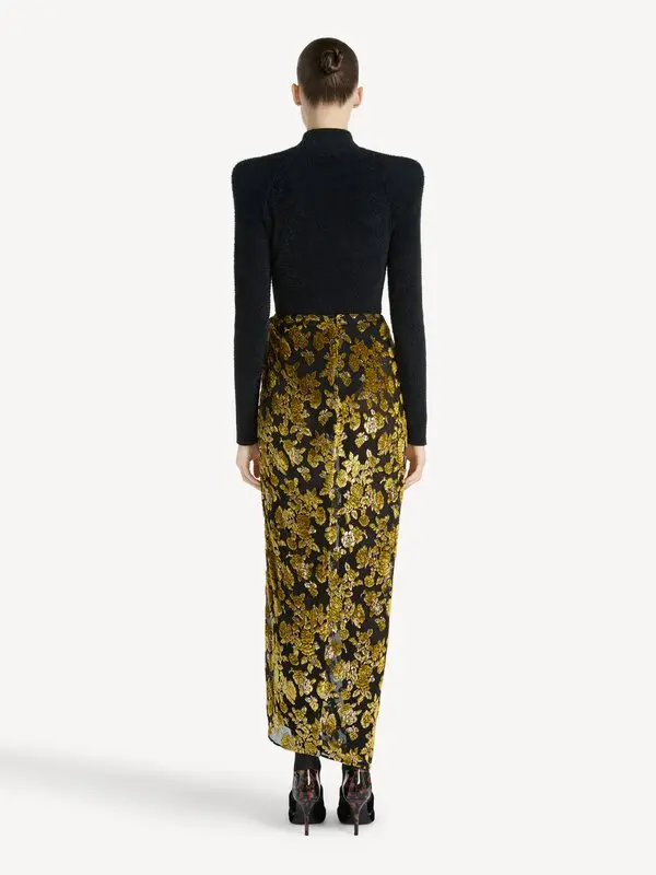 Balmain Fluffy Ribbed Knit Jumper