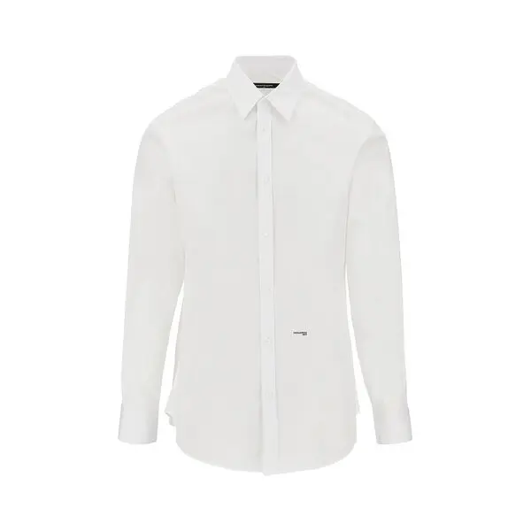 Dsquared2 Stretch Cotton Shirt
