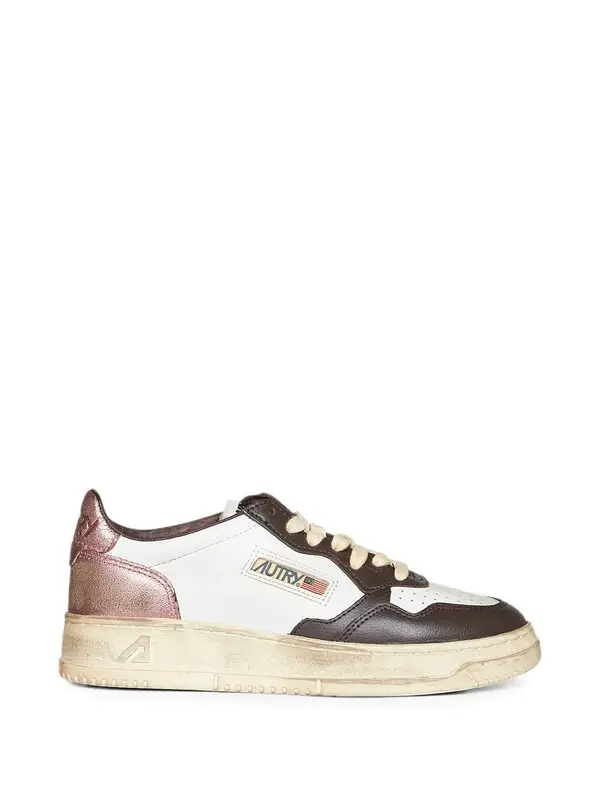 AUTRY Sup Vintage Low Top Sneakers - White